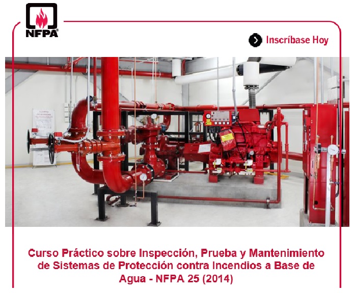 Curso Práctico sobre Inspección, Prueba y Mantenimiento de Sistemas de ...